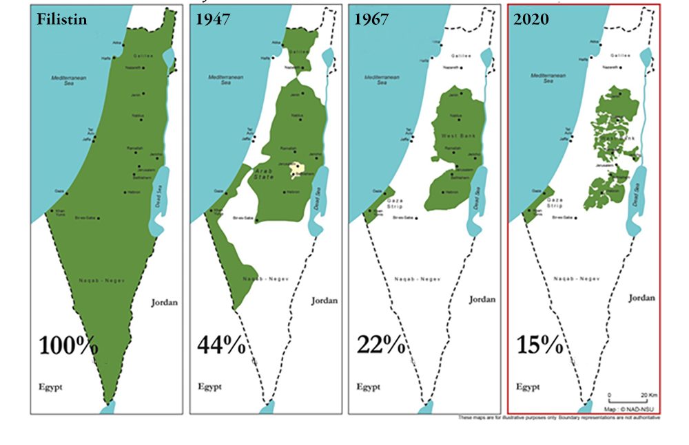 Haritalarla Trump’ın Filistin’i yok etme planı - Fikir Turu